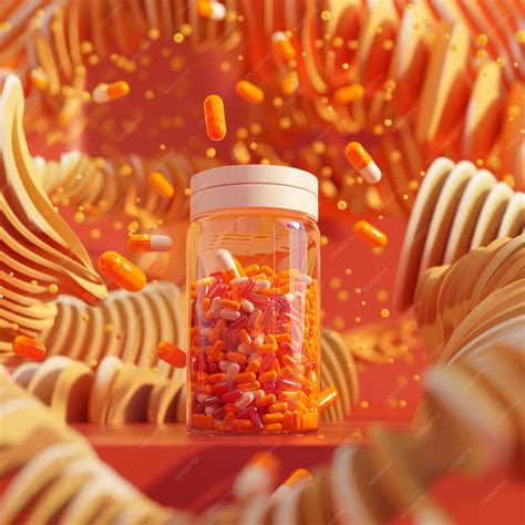 A Container Of Candy And A Container With A White Lid Premium Ai