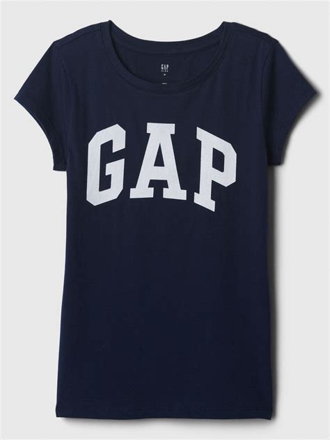 Navy Blue Logo Graphic Short Sleeve Crew Neck T Shirt 4 13yrs Gap