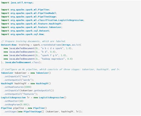 Apache Spark 机器学习 管道 3spark管道数据框 Csdn博客