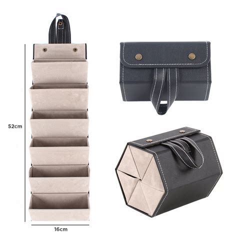 Sunglasses Travel Organizer 6 Slots Multiple Glasses Case