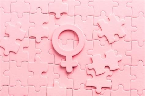 Premium Photo Masculine And Feminine Lie On Puzzles Concept Of Sex