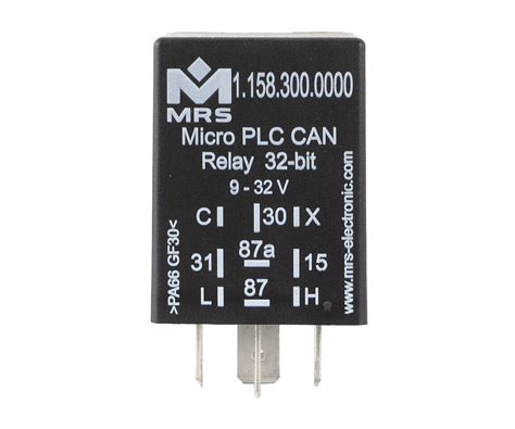 Micro Plc Can Relay 32 Bit Mrs Electronic Inc