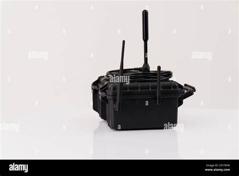 Portable Electronic Warfare System With Antennas And Coiled Cable Stock