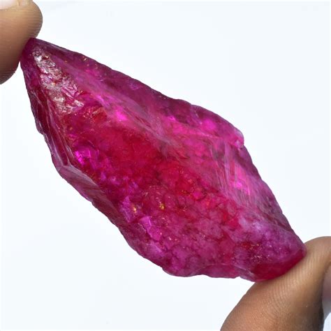 Raw Ruby Rough 85 1000 Carat Uncut Raw Ruby Gemstone Natural Etsy