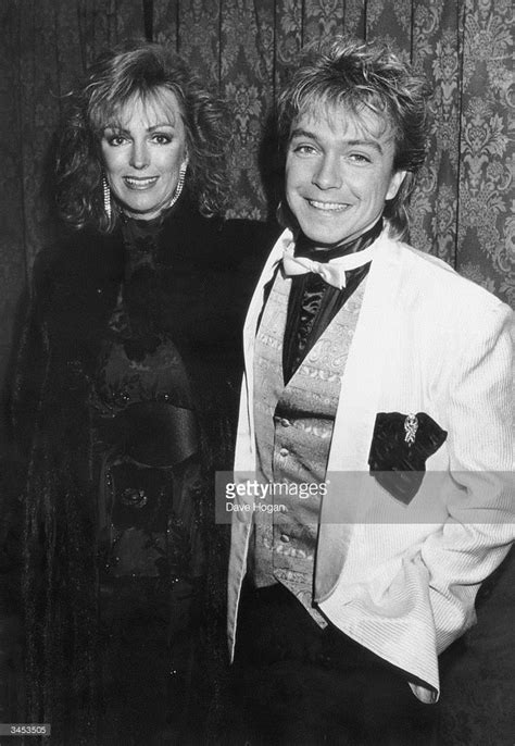 American Singer David Cassidy With His Second Wife Meryl Tanz Circa