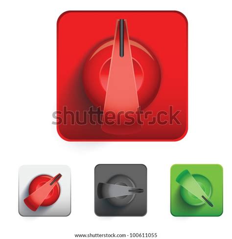 Circular Switch Stock Vector Royalty Free 100611055 Shutterstock