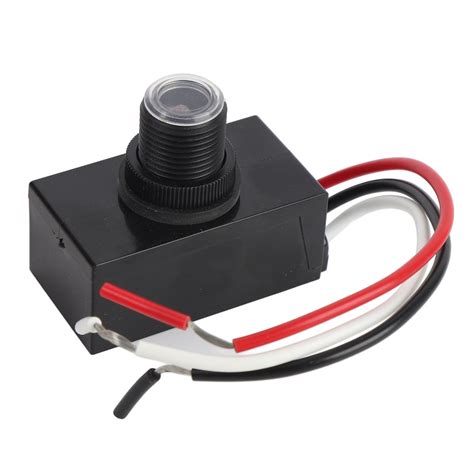 Light Sensor Switch Ac 100 277v Photoelectric Switch Automatic Compact