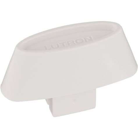 Lutron Glyder White Replacement Dimmer Knob Gk Wh At