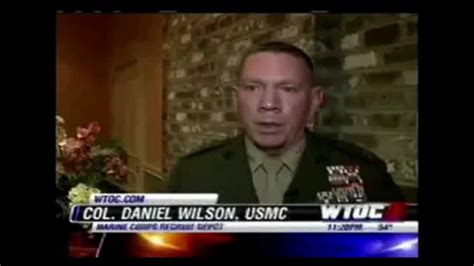 Col Dan Wilson Usmc At January 2012 Savannah Navy League Dinner Youtube