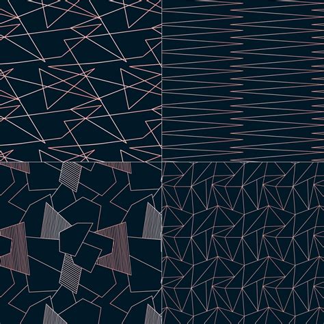 Free Geometric Line Patterns Eps Psd