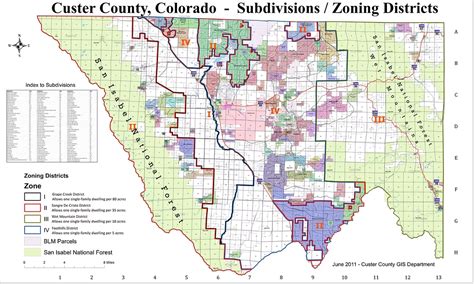 Gis And Maps Custer County Co