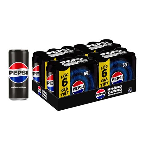 Pepsi Zero Sugar Soft Drinks 320ml Hong Phat Co Ltd