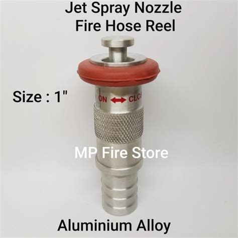 Jual Fire Jet Spray Nozzle 1 Hose Reel Variable Pemadam Aluminium