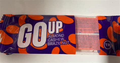 Батончик шоколадный ореховый Almond Cashew Brazil Nut Go Up ...