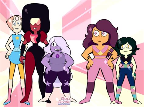 The Crystal Gems And My Ocs 2 ~ Gemsona Maker By Camillotdrinkswater On