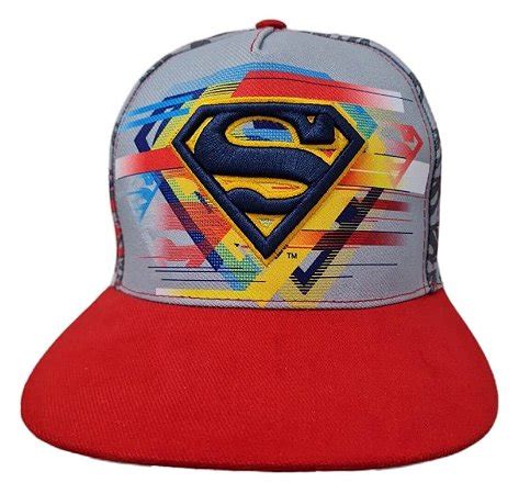 Boné Superman Logo Colorido Clube Comix Loja Online De Figuras De