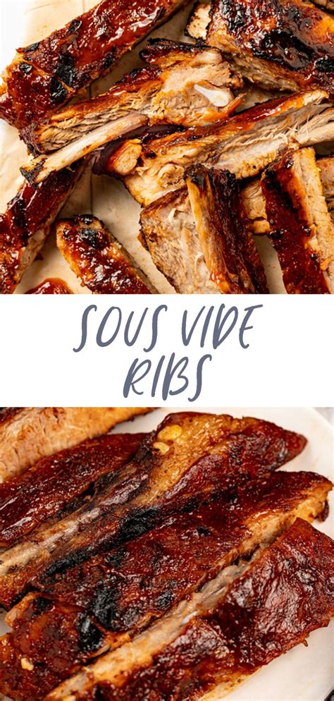 Sous Vide Ribs Sous Vide Recipes Sous Vide Pork Ribs Recipe Sous