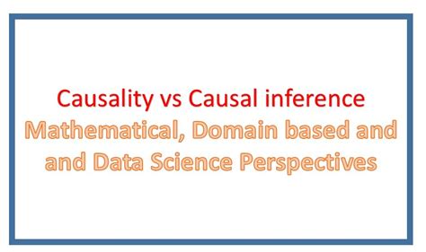Darko Medin On Linkedin Causalinference Causality Math Statistics