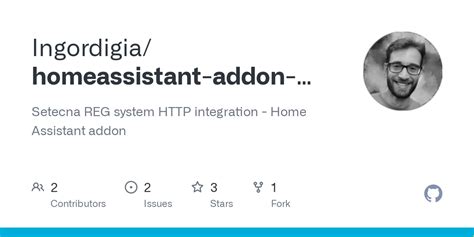 Github Ingordigia Homeassistant Addon Setecna Setecna Reg System Integration Home