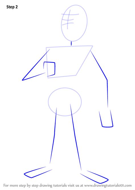 How To Draw Mr Poolcheck From Gravity Falls Gravity Falls Step By