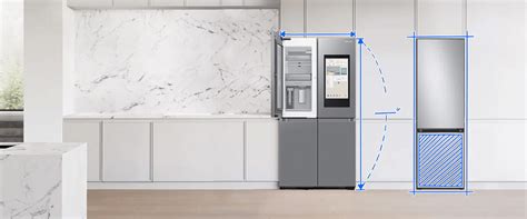 Fridge Sizes And Dimensions A Complete Guide Samsung Canada