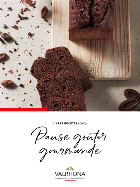 Livret Recettes Btoc Pause GoÛter Valrhona Pdf Chocolat Smoothie