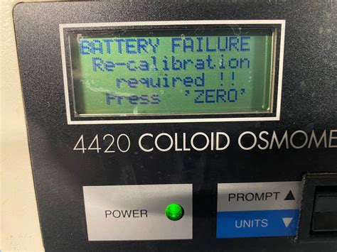 Wescor 4420 Colloid Osmometer Ebay