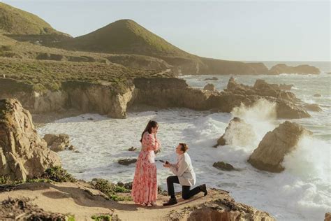 Sunset Oceanfront Proposal In Carmel Highlands Alyssa And Jacques Ken