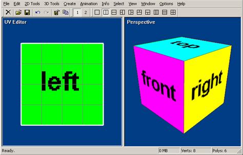 Uv Mapping Software Tutorial For Creating A Texture Atlas
