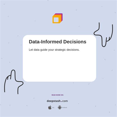 Data Informed Decisions Deepstash