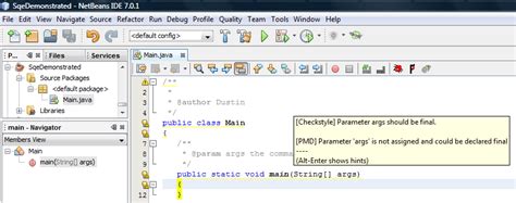 Inspired By Actual Events NetBeans And Software Quality Environment