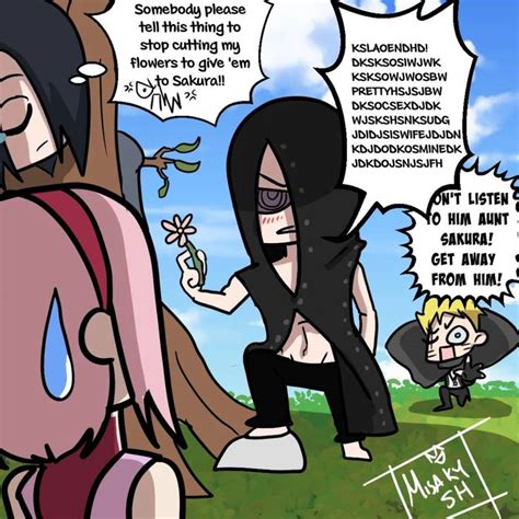 🍅sarada Uchiha🍅 On Instagram 😆😆😆 Cr Misakysh Follow Fbsenora Uchiha Sarada