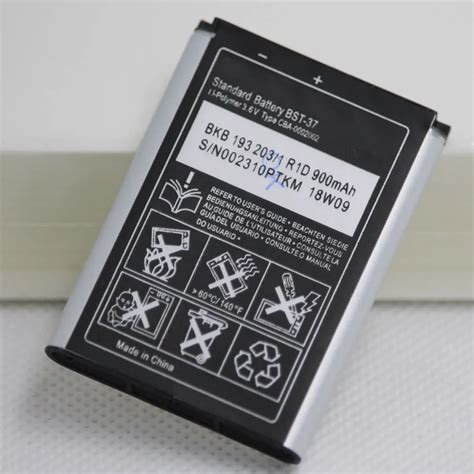 K750 Rechargeable Lithium Battery For Sony Ericsson Wholesale Available Reliable