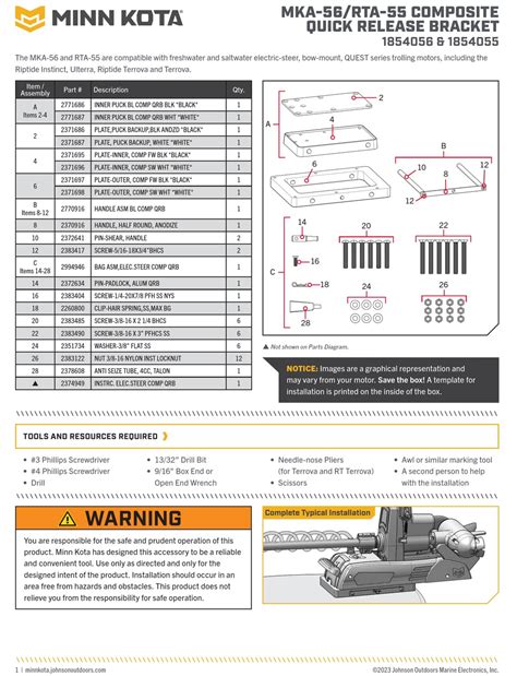 Minn Kota Mka 56 Manual Pdf Download Manualslib