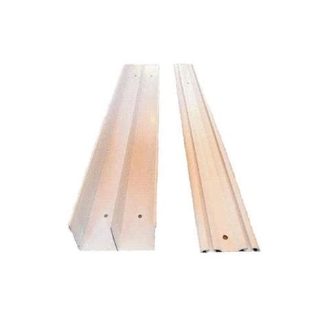 Reliabilt 1 Piece 96 In Bi Pass Sliding Closet Door Track In The
