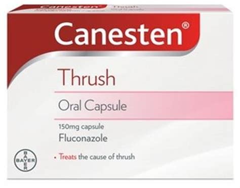 Canesten Oral Fluconazole Capsule 150mg Single Dose Thrush Treatment