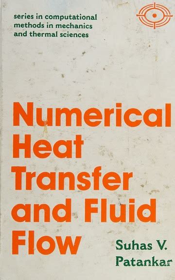 Numerical Heat Transfer And Fluid Flow Patankar Suhas V 1941
