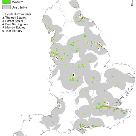 Symbiosis ‘habitat Suitability Map For England Download Scientific