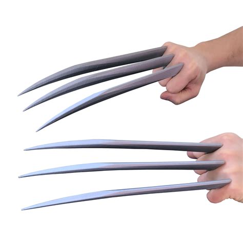 Wolverine Claws X Men Logan Claws Plastic Wearable Movie Props