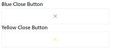 Bootstrap Close Button