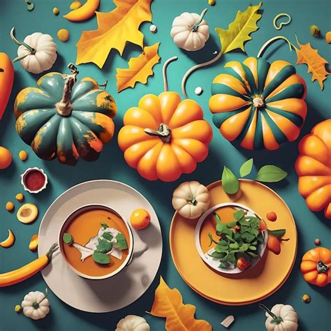 Premium Photo Thanksgiving And The Harvest Feast Photo Ai Generated