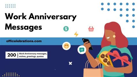 Discover Heartfelt And Creative Work Anniversary Messages To Celebrate