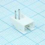 CWF-2R (DS1069-2 MR-A), Вилка на плату 2.50мм 2pin угловая закрытая тип ...