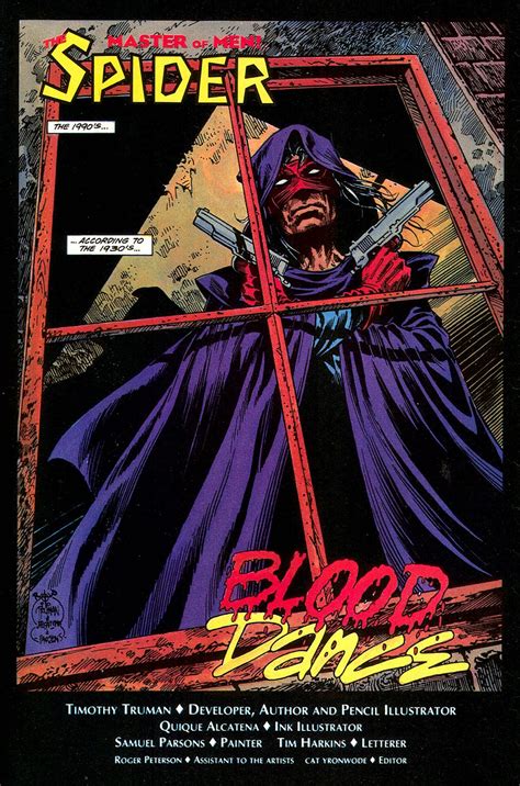 Read Online The Spider 1991 Comic Issue 1