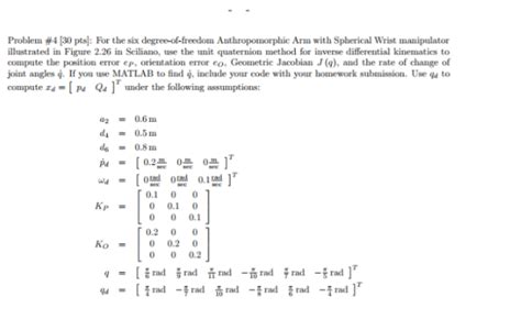 Please Solve This Problem Using Matlab And Show The Chegg Com