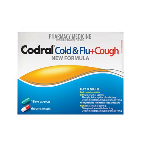 Codral Pe Coughcoldflu Day And Night 24 Tablets Chemist Plus