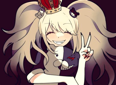 Enoshima Junko And Monokuma Danganronpa And More Drawn By Todoroki Gk Danbooru
