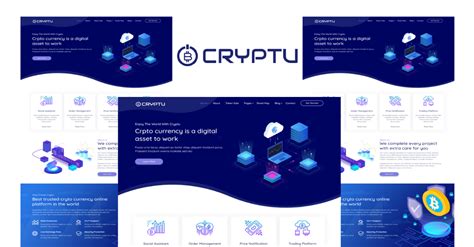 Cryptu Cryptocurrency Bootstrap 5 Html Template