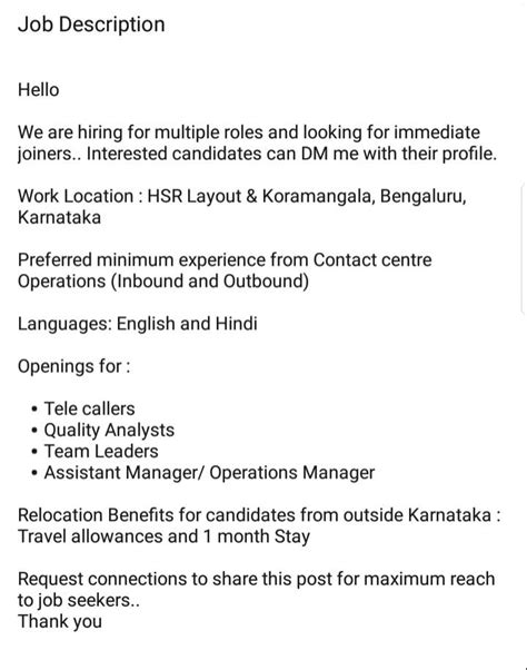 Santhosh Kumar A L On Linkedin Michbiz Is Hiring Interested Candidates Dm Me