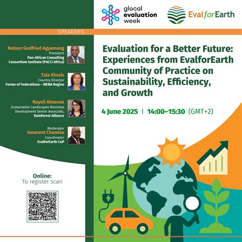 Evaluation For A Better Future Experiences From Evalforearth Community Of Practice On
